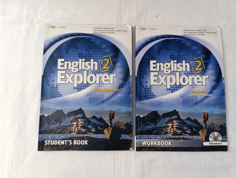 English Explorer 2 komplet za engleski jezik 6 razred