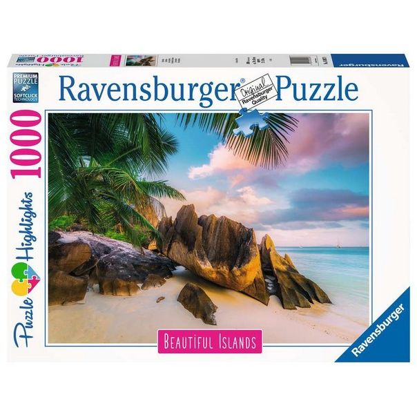 Ravensburger puzzle - Prelepa ostrva- Sejšeli - 1.000 delova