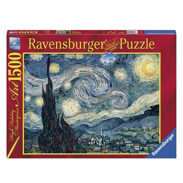 Ravensburger puzzle - Van Gog "Zvezdana noc" - 1.500 delova