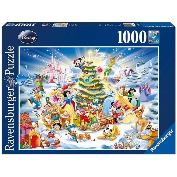 Ravensburger puzzle - Božićna Dizni čarolija - 1.000 delova