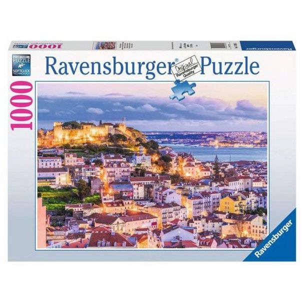 Ravensburger puzzle - Lisabon - panorama - 1.000 delova