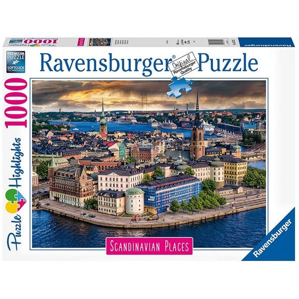 Ravensburger puzzle - Stokholm - 1.000 delova