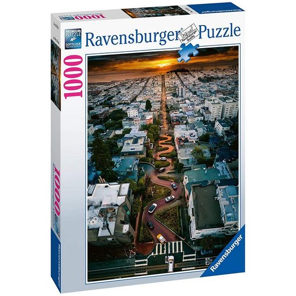 Ravensburger puzzle - San Francisko - 1.000 delova