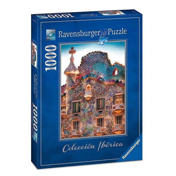 Ravensburger puzzle - Casa Batllo Barcelona - 1.000 delova