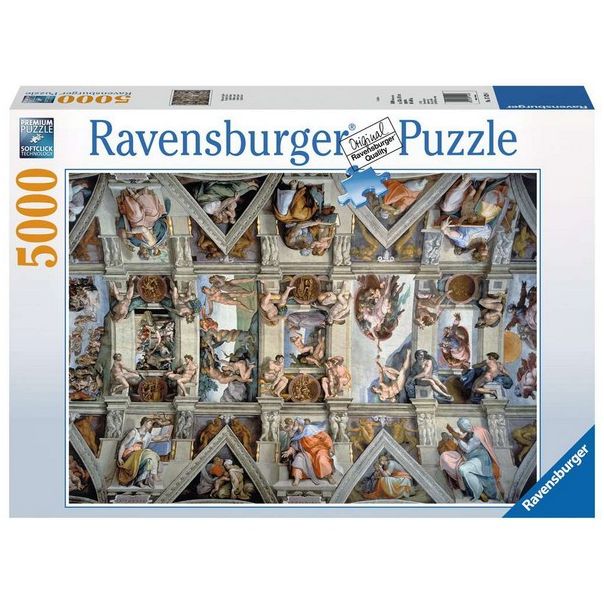 Ravensburger puzzle - Siksinska kapela 5.000 delova