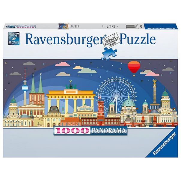 Ravensburger puzzle - Berlin- panorama - 1.000 delova