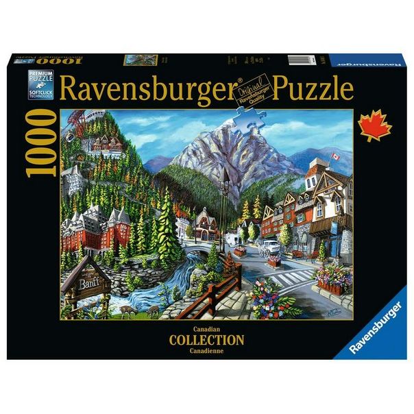 Ravensburger puzzle - Dobrodošli u Banff - 1.000 delova