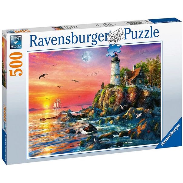 Ravensburger puzzle - Svetionik - 500 delova