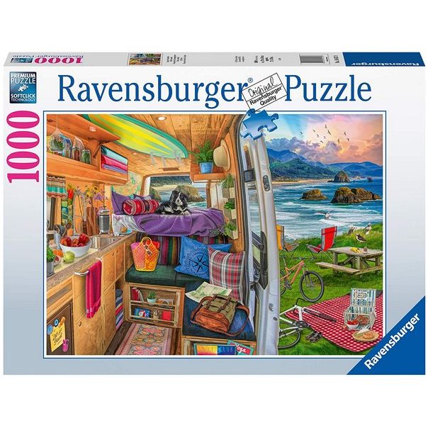 Ravensburger puzzle - Najlepše bekstvo - 1.000 delova