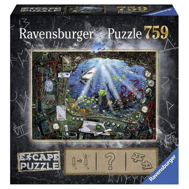 Ravensburger puzzle - Podmornica - 759 delova