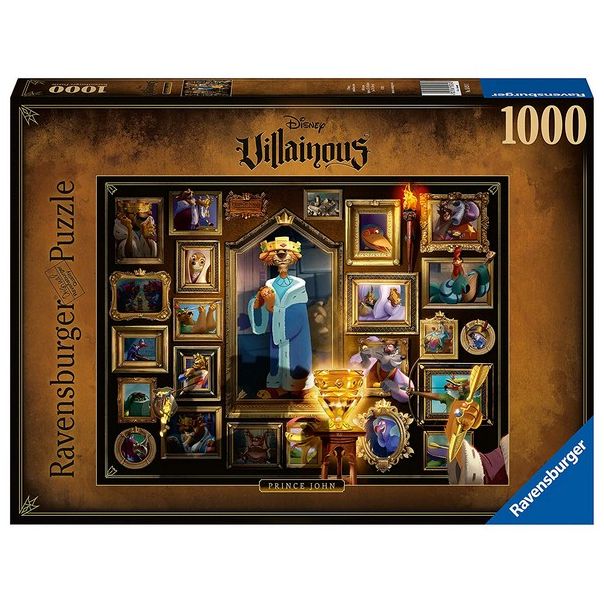 Ravensburger puzzle - Villainous - Kralj John - 1.000 delova