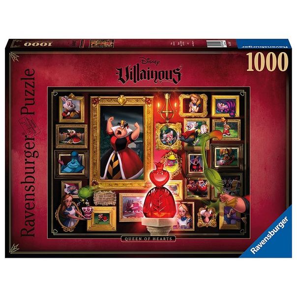 Ravensburger puzzle - Villainous - Kraljica - 1.000 delova