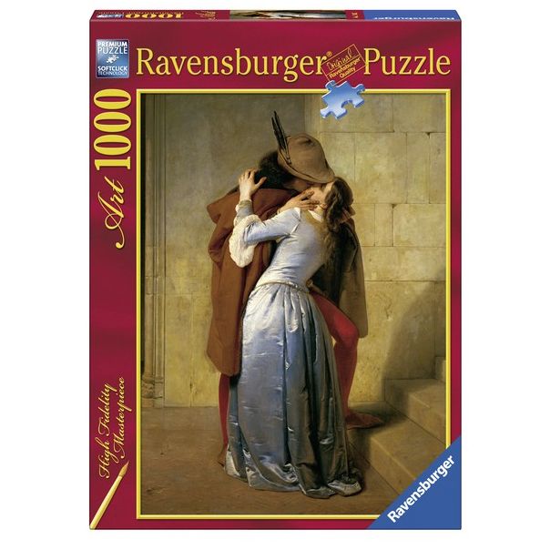 Ravensburger puzzle - Ajez "Poljubac" - 1.000 delova