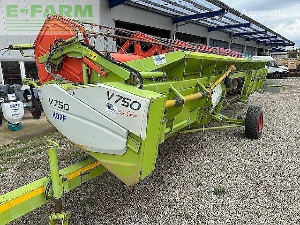 Claas schneidwerk v750 7,5 m adapter za žito