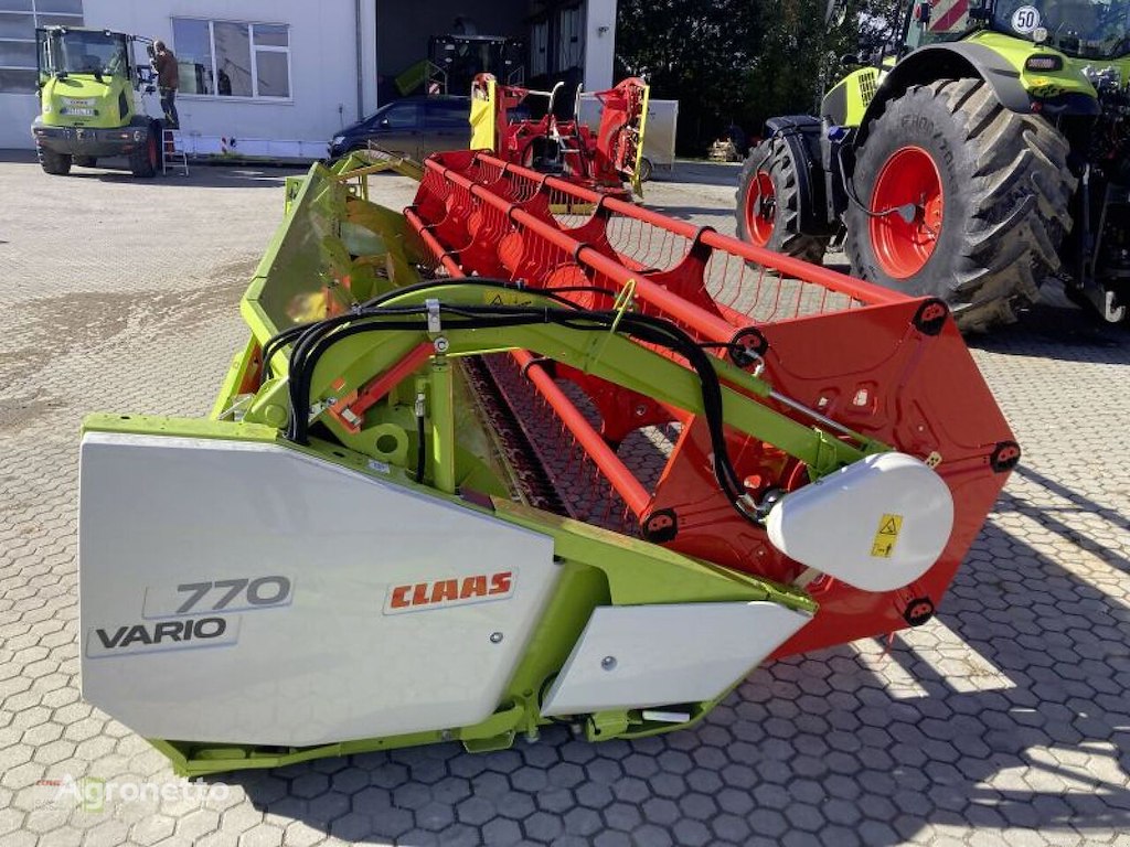 Novi Claas VARIO 770 + TRANSPORTWAGEN NEU adapter za žito