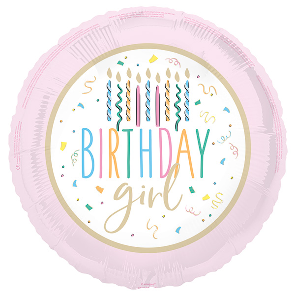 81981U
18″ Foil Happy Birthday Girl