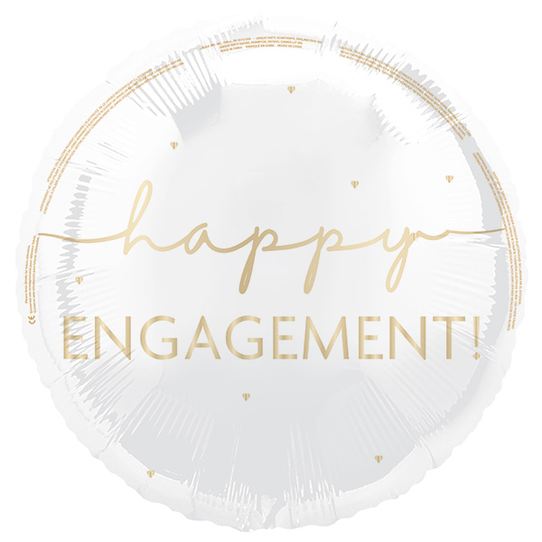 82123U
18″ Foil Happy Engagement