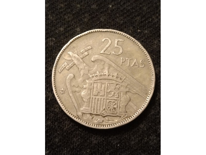 25 pezeta 1959 španija