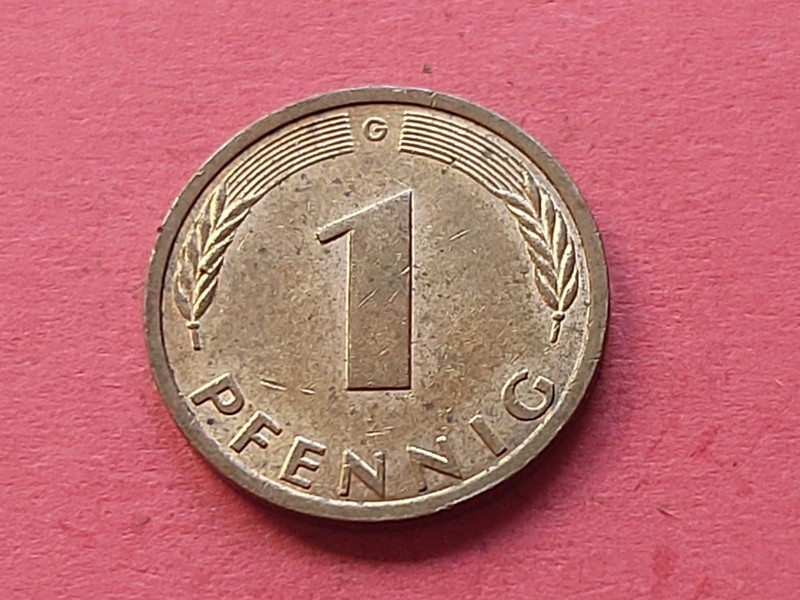 Nemačka - 1 pfennig 1981 god G