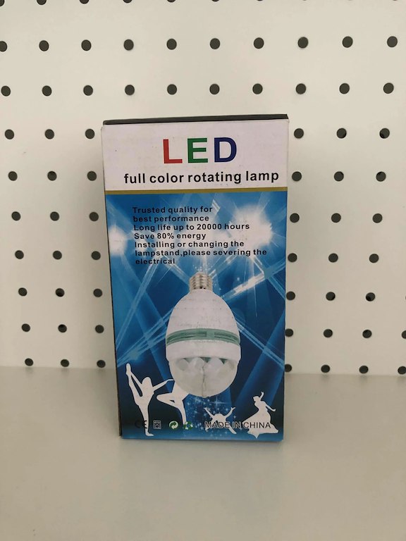 Led disko lampa – (Led kugla) sijalica e27