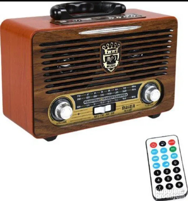 Retro radio Radio tranzistor – Retro USB Micro SD