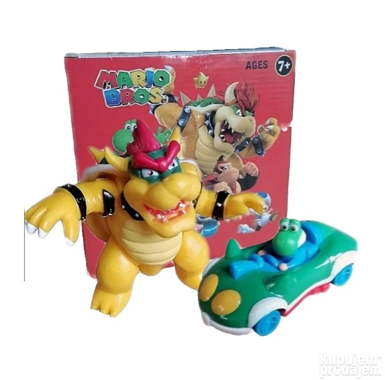 Super Mario bros 2u1 set Bowser + autić