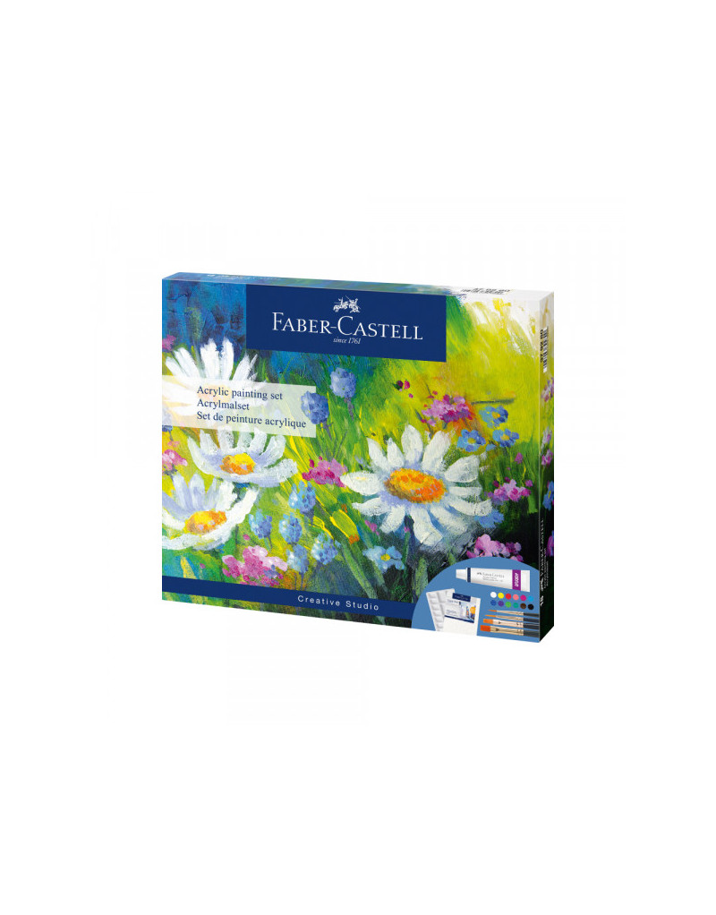 Tempere akrilne Faber Castell 1/18 379280