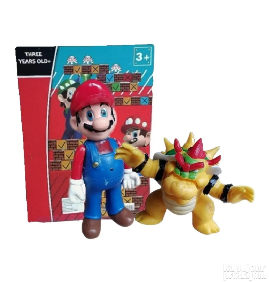 Super Mario 2u1 set Mario i Bowser