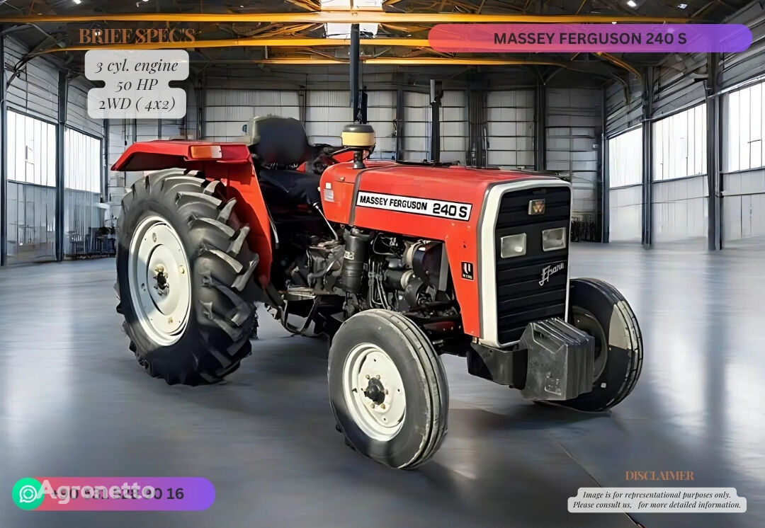 Massey Ferguson 240 S traktor točkaš