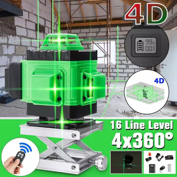 Laser za nivelaciju 4D 16 linija