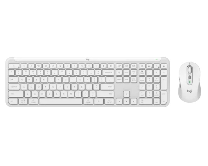 LOGITECH - MK950 Wireless Desktop White US tastatura + miš