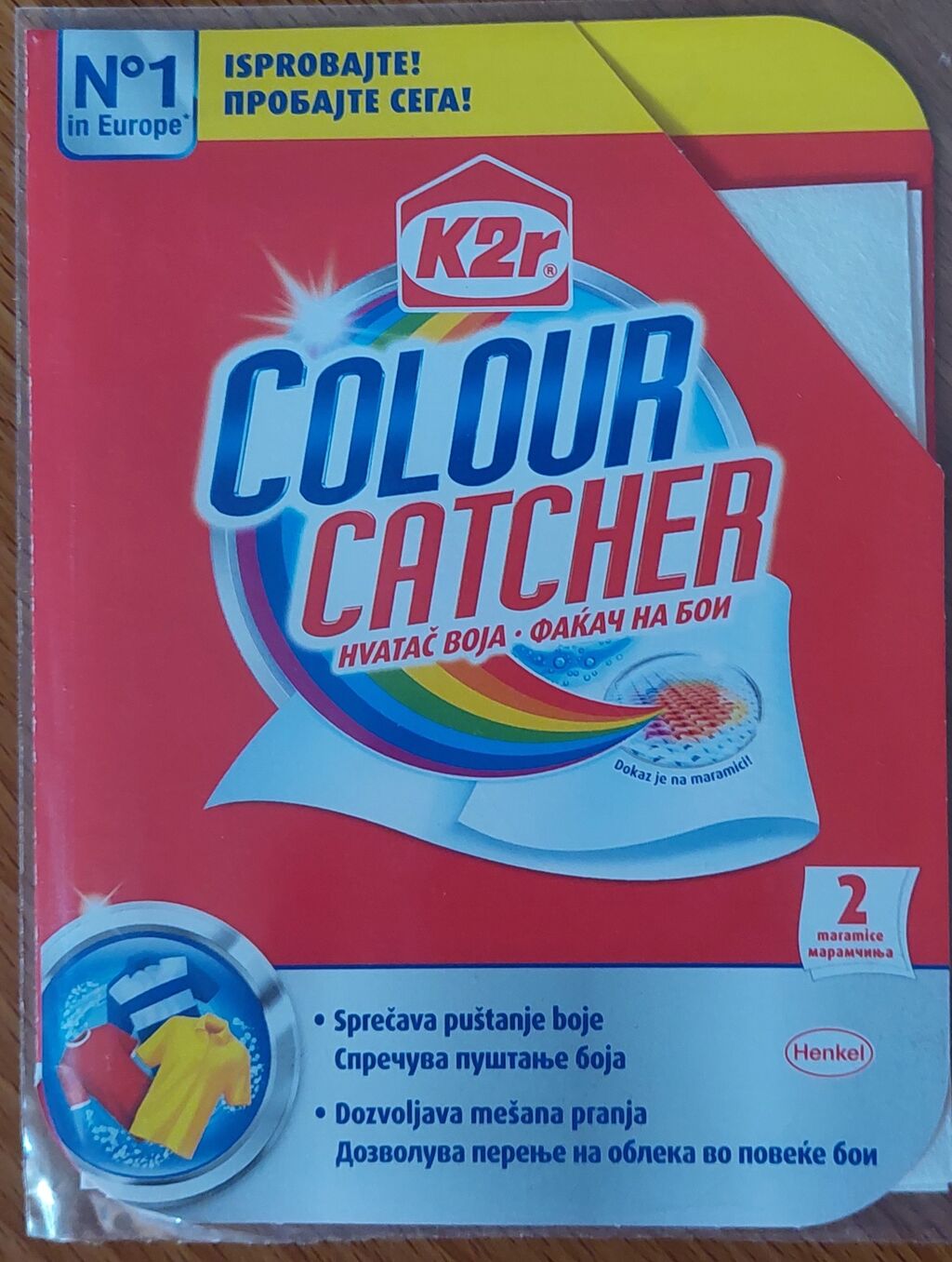 Colour Catcher - 2. maramice. Hvatač boja