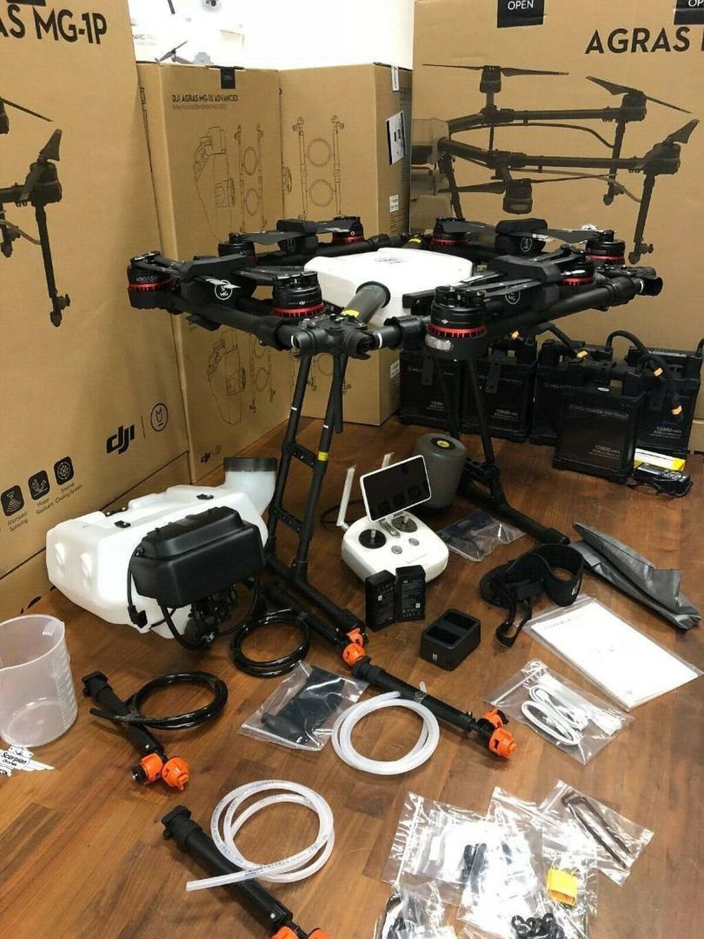 HOT FULL SET DJI Agras T40 40L Agriculture Drone Sprayer UAV Farms