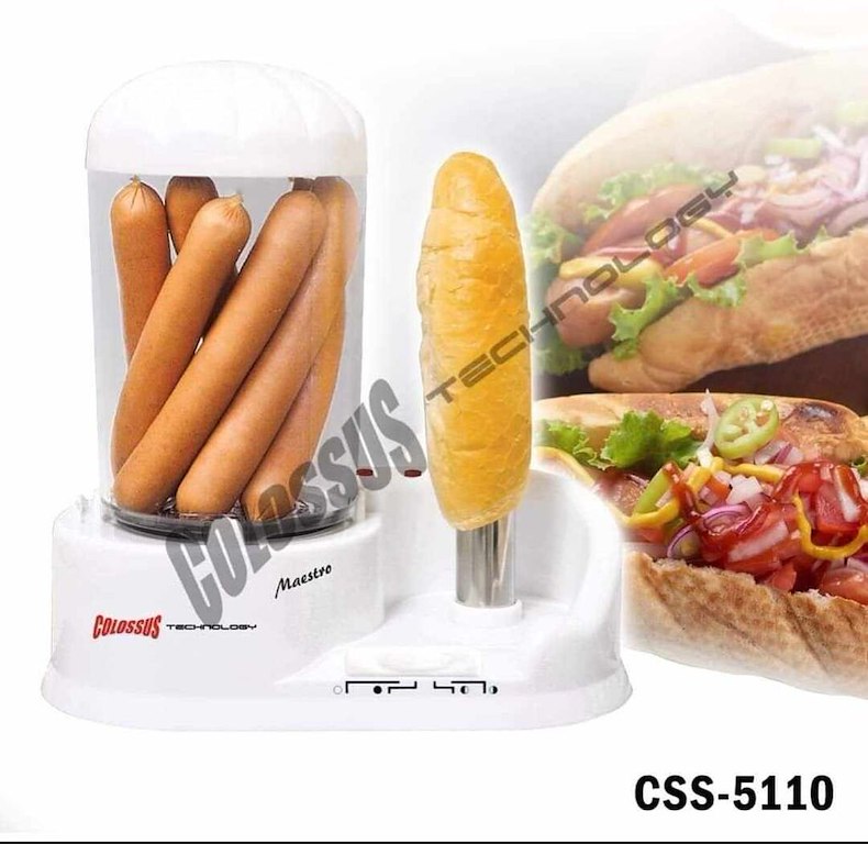       COLOSSUS Aparat za hot dog - pecivo sa viršlama CSS-5110