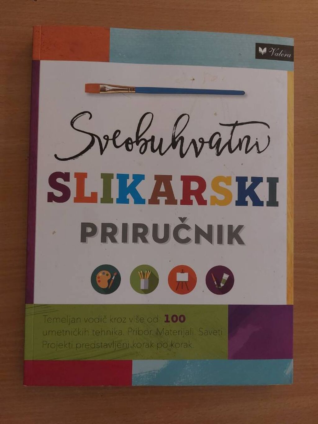 SVEOBUHVATNI SLIKARSKI PRIRUČNIK Enciklopedija u mekom povezu, stanje