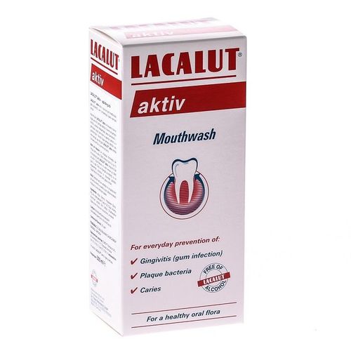 Lacalut Aktiv Antiplaque rastvor za ispiranje usta,300ml