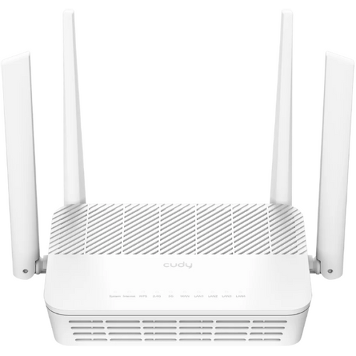 Cudy WR3000S, AX3000 10/100/100M Gigabit Mesh Wi-Fi 6 Router 2,4/5Ghz White