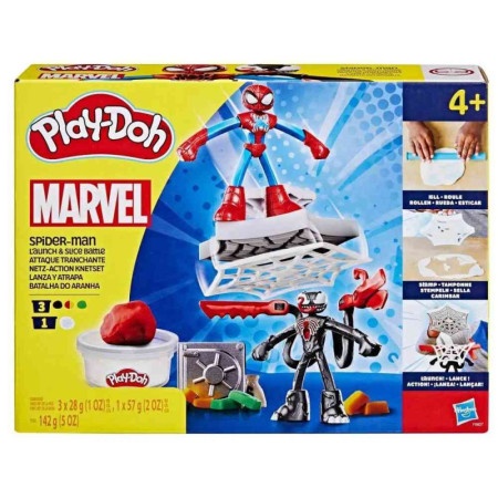 Hasbro Play-doh spiderman launch and slice battle ( F9827 )