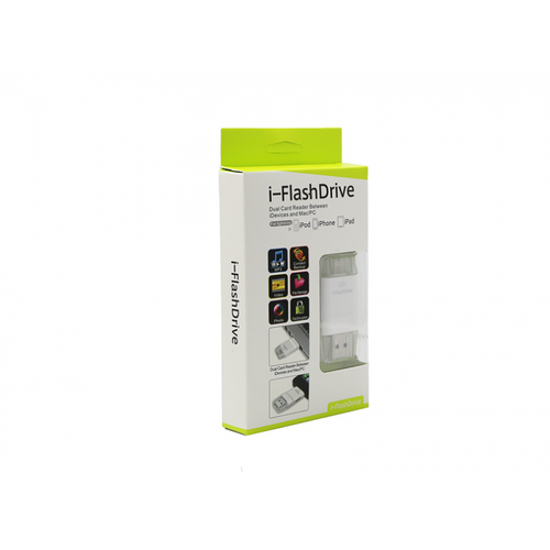 i-FlashDrive Dual Card Reader between iDevices and Mac/PC