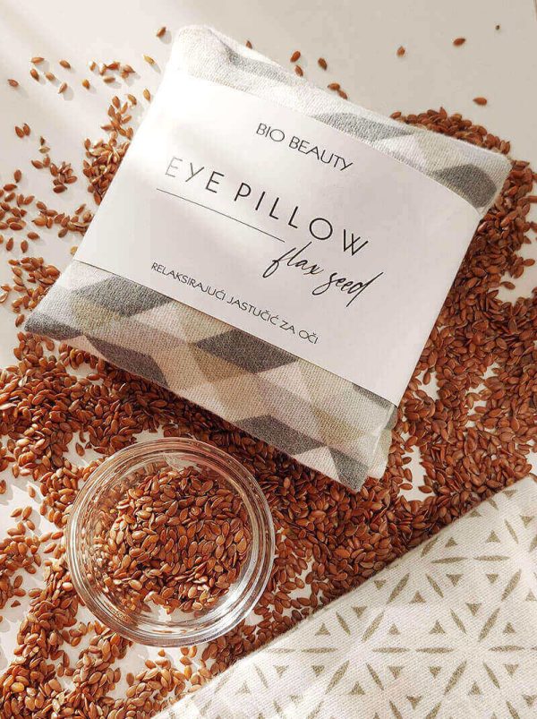 RELAX JASTUČIĆ ZA OČI “EYE PILLLOW FLAX SEED”