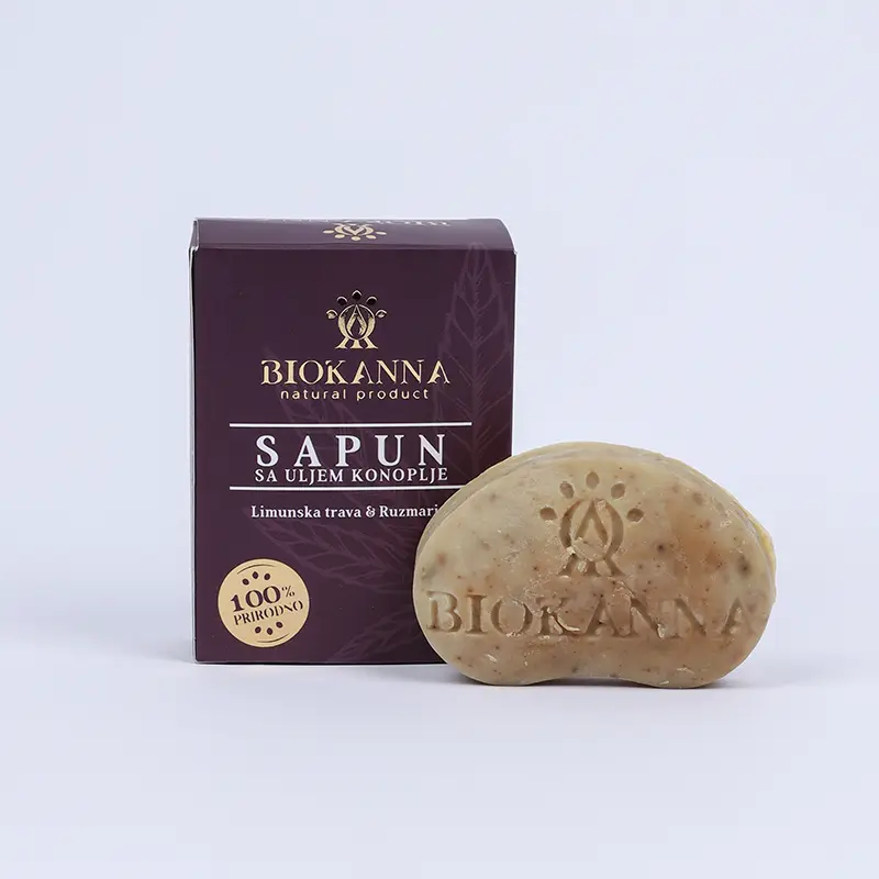 Sapun sa uljem konoplje 80g