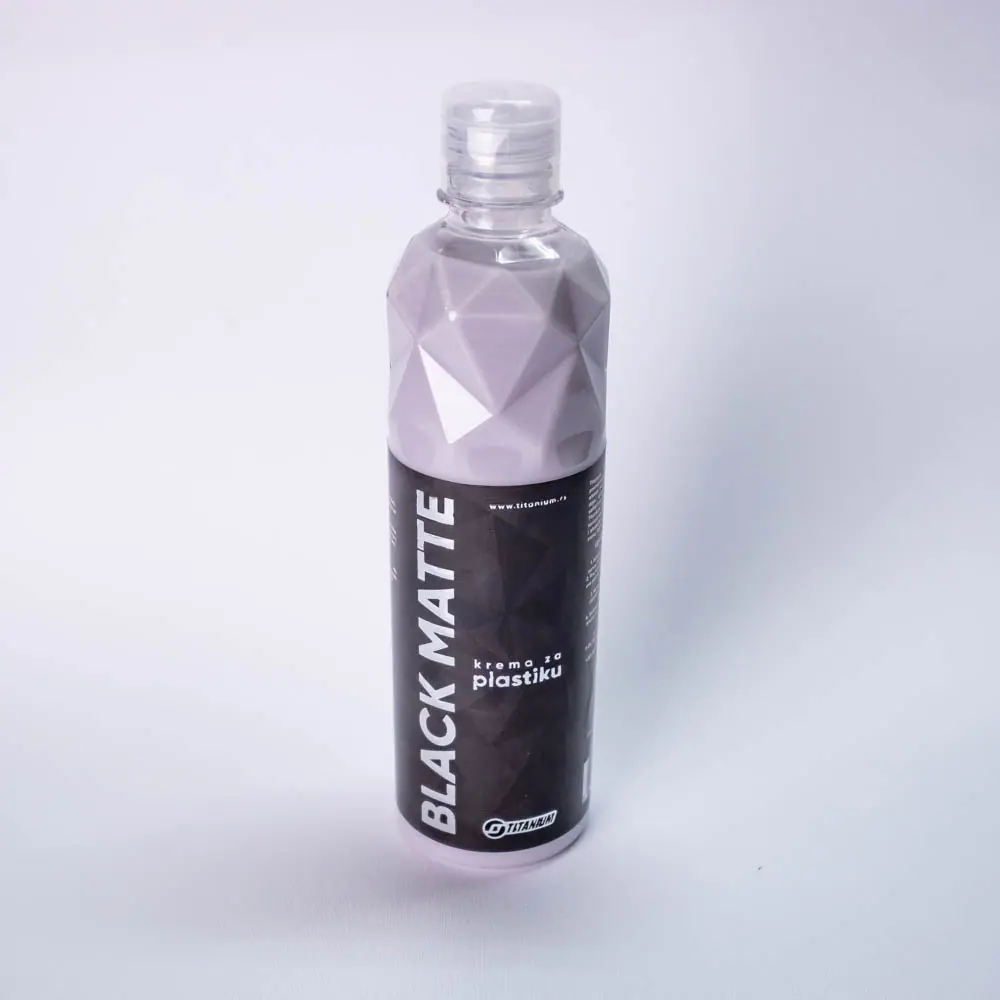 Titanium Black Matte – Krema Za Plastiku / 500ml