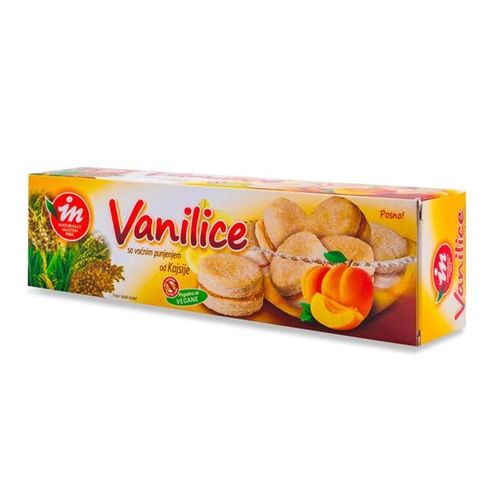 BEZGLUTENSKE VANILICE SA KAJSIJOM 180g