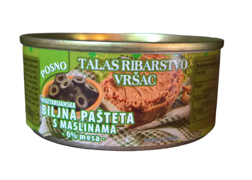 BILJNA PAŠTETA SA MASLINAMA 120g