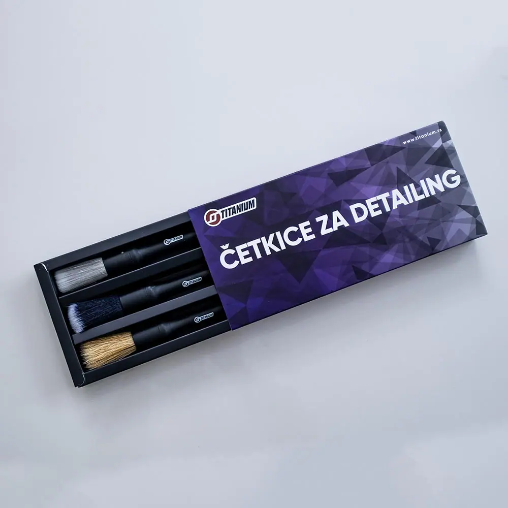 Titanium Set – Cetkice Za Detailing / 3kom.