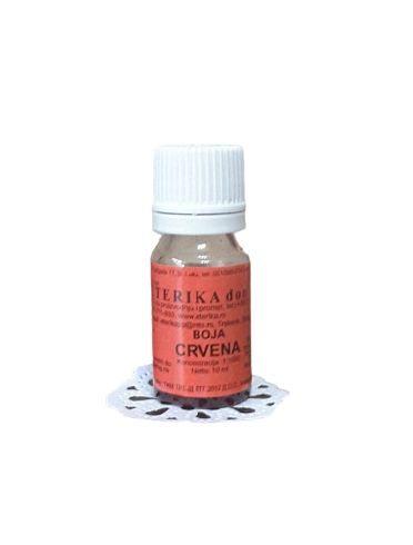 BOJA CRVENA 10ml