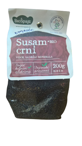 CRNI SUSAM ORGANSKI 200g