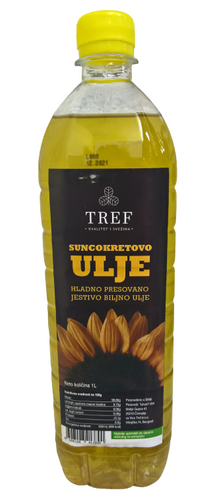 HLADNO CEĐENO SUNCOKRETOVO ULJE 1000ml