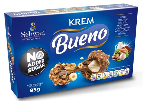 KREM BUENO BEZ ŠEĆERA SCHWAN 95g