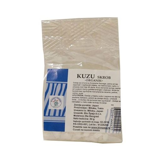 KUZU SKROB ORGANSKI 50g